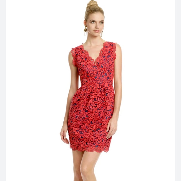 Shoshanna | Dresses | Shoshanna Lace Lined Sheath Dress Size | Poshmark